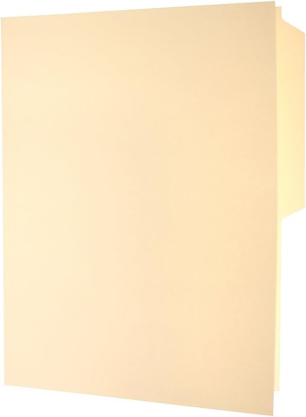 Esselte Folder Oxford Manila, caja con 100 piezas, tamaño carta, color ...