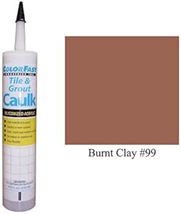 Amazon.com: Color Fast Caulk Matched to Custom Building Products (Burnt ...
