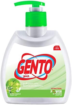Gento Liquid Handwash Nature Inspired with Moisturizer, Green, 500 ml ...