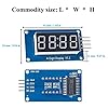 4 Digit 7 Segment Digital Tube LED Display Board for Arduino (5 Pcs) in ...