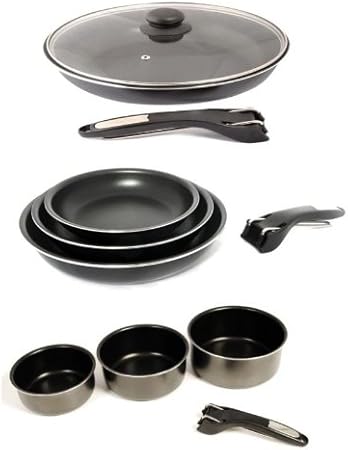 SITRAM Cookware Set 11-Piece Set of induction Pans: Amazon.co.uk ...