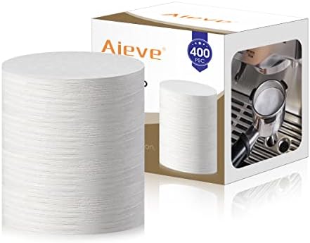 AIEVE Coffee Paper Filter for Espresso Machine, 400 Pcs 51 mm ...