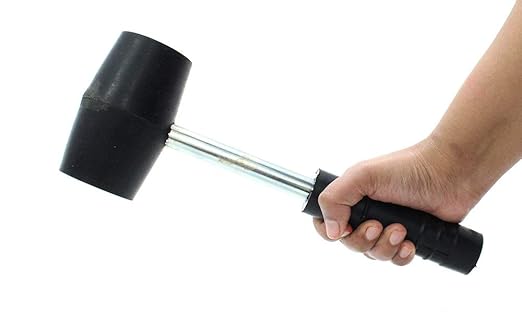 LOVELY® Rubber Hammer With Steel Handle, Size 1.5": Amazon.in ...