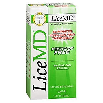 LiceMD Lice & Egg Removal Kit - 4 oz, Pack of 3