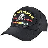 Amazon.com: Navy Seabee Vietnam Veteran Ballcap: Baseball Caps: Clothing