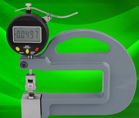 Gowe Digital Thickness Gauge With Roller Insert Measuring tool 0.001mm ...