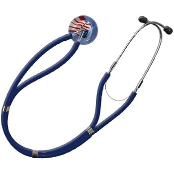 Amazon.com: Ultrascope Adult Classic Stethoscope with Navy Blue Tubing ...
