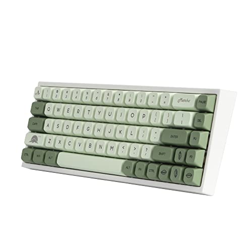 BOYI 68 RGB Hot Swappable Keyboard,XDA Profile PBT Sublimation Keycaps ...