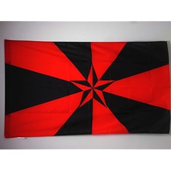 Amazon.com : AZ FLAG Anarchy Star 3D Flag 2' x 3' for a Pole ...