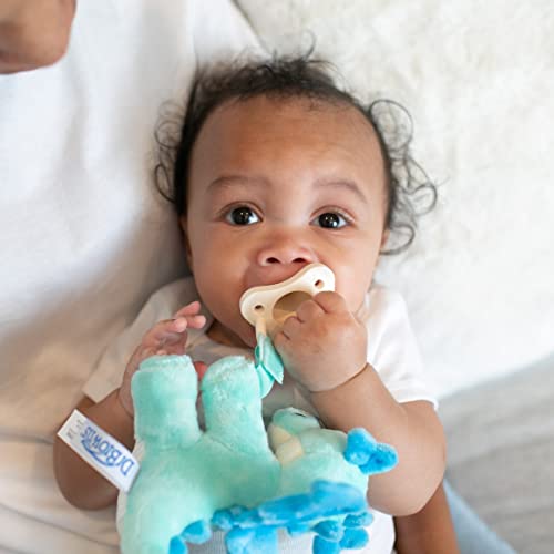 Dr. Brown's Baby Lovey Pacifier & Teether Holder, Dragon with Ecru ...