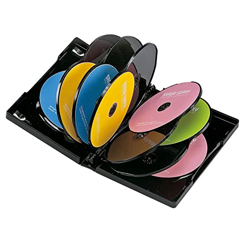 Mua Sanwa Supply DVD-TW12-03BKN Outlet DVD Case, Tall Case, Storage of ...