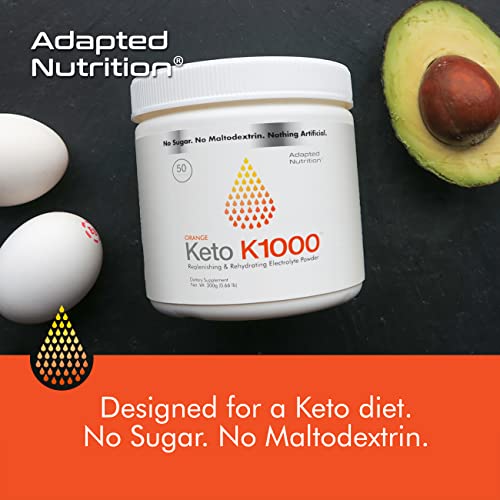 Hi-Lyte Keto K1000 Electrolyte Powder | Orange | Hydration Supplement ...