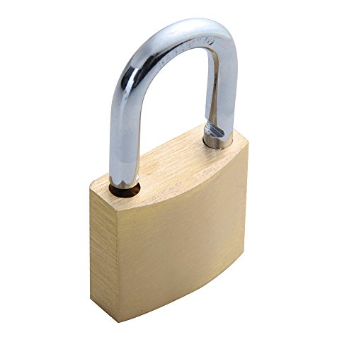 SEPOX Solid Brass Padlocks Keyed Alike with 30mm Wide Body, 1/5 in ...