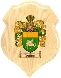 Amazon.com: Guinn Coat of Arms Plaque / Family Crest Plaque: Everything ...