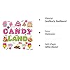 Candyland Cutouts Candy Classroom Bulletin Board Decorations Candy Land ...