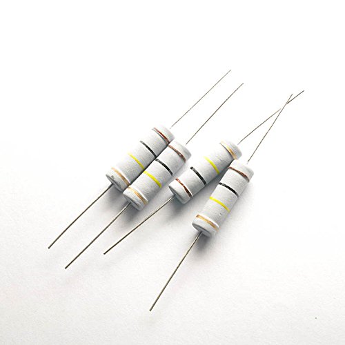 20 Pieces 5W 10k Oxide Film resistors 10k ohm 5W Carbon Film resistors ...