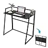 EUREKA ERGONOMIC Small Folding Desk No Assembly Required, 33" Study ...