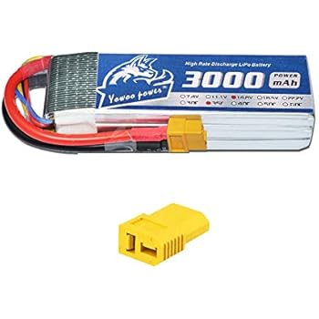Amazon.com: HRB 4s 14.8v 3000Mah 35C RC LiPo Battery with T Plug for Helicopter,:E-flite Rare ...