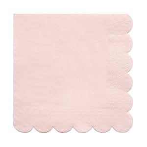 Amazon.com: Meri Meri Pale Pink Large Napkins: Health & Personal Care