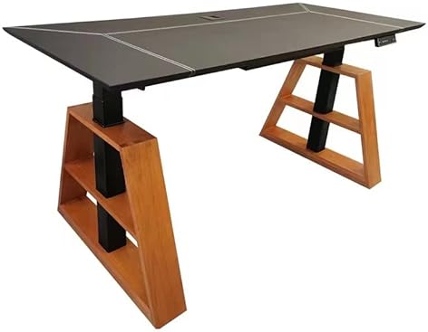 Dual Motor Split Top Desk Height Adjustable Standing Desk Electric ...
