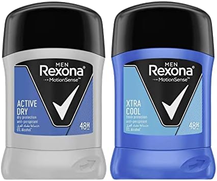 REXONA for Men Antiperspirant Deodorant Stick, 48 Hour Sweat and Odor ...