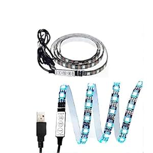 Amazon.com : Geekercity USB LED Strip Light - 1M(3Ft) 60leds Flexible ...