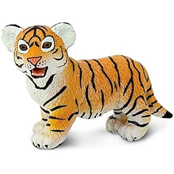 Amazon.com: Safari Ltd Wild Safari Wildlife Bengal Tiger Cub: Toys & Games