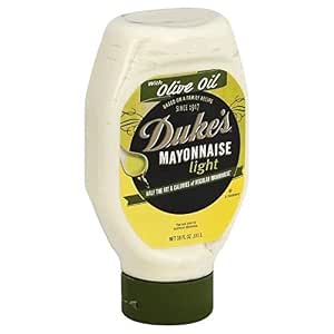 Amazon.com : Dukes Mayonnaise, Light, with Olive Oil 18 OZ. ( 2 PACK ...