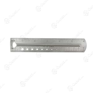 Amazon.com: Zimmer 864 Bone Screw Ruler: Health & Personal Care