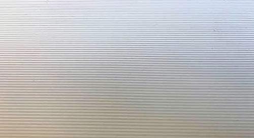 Slater’s Plastikard 0436 4mm ‘OO’ Gauge White Corrugated Plastic ...