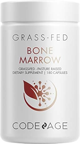 Codeage Grass Fed Bone Marrow Supplement - Freeze Dried, Non-Defatted ...