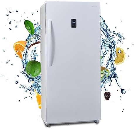 Smad Upright Freezers 13.8 Cu.ft, Convertible Freezer Refrigerator ...