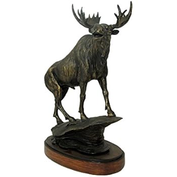 Amazon.com: Marc Pierce Signature Collection Herd Bull Elk Sculpture ...