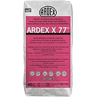 Ardex X77 White Microtec Fiber Reinforced Tile and Stone Mortar 40 lb ...