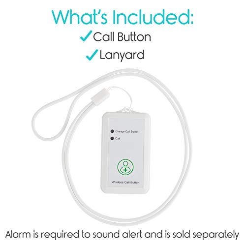 Vive Wireless Bed Alarm Mat - Silent Sensor Kit for Elderly, Senior ...