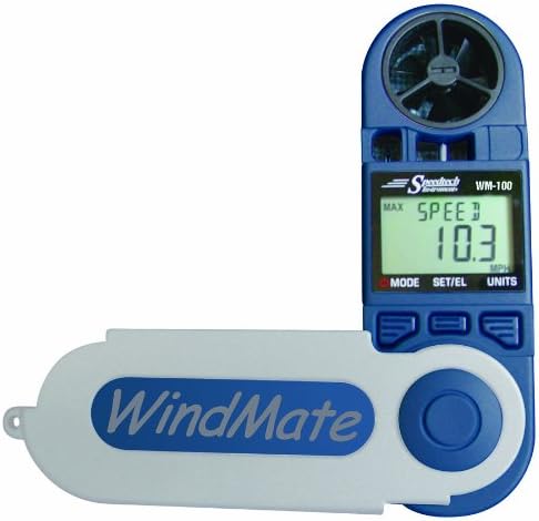 Speedtech WM100 Windmate Hand Held Wind Speed Meter - Blue: Amazon.co ...