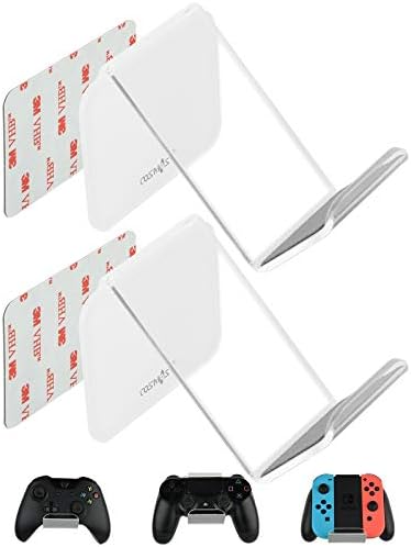 Cosmos Pack of 2 Universal Acrylic Game Controller Stand Holder Headset ...