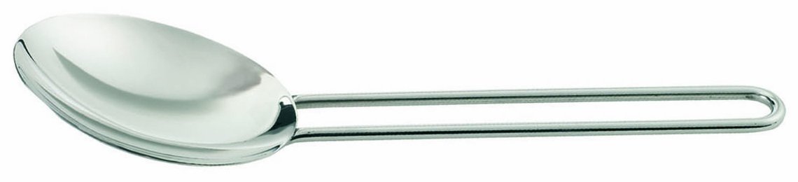 Eva Solo Serving Spoon, Stainless Steel, 26cm (Large), Silver, 26 cm ...