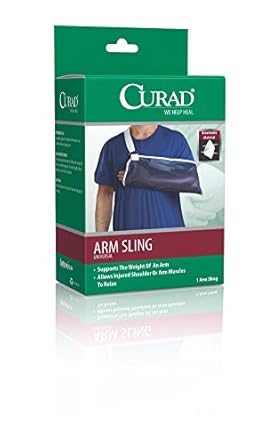 Amazon.com: Medline Standard Arm Slings, Light Blue, Large: Health ...