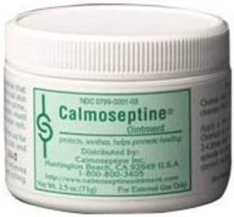 Amazon.com: Calmoseptine Ointment 2.5oz Jar Protects and Helps Heal ...
