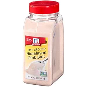 Amazon.com : McCormick Fine Pink Himalayan Salt (Pink Salt for Cooking ...