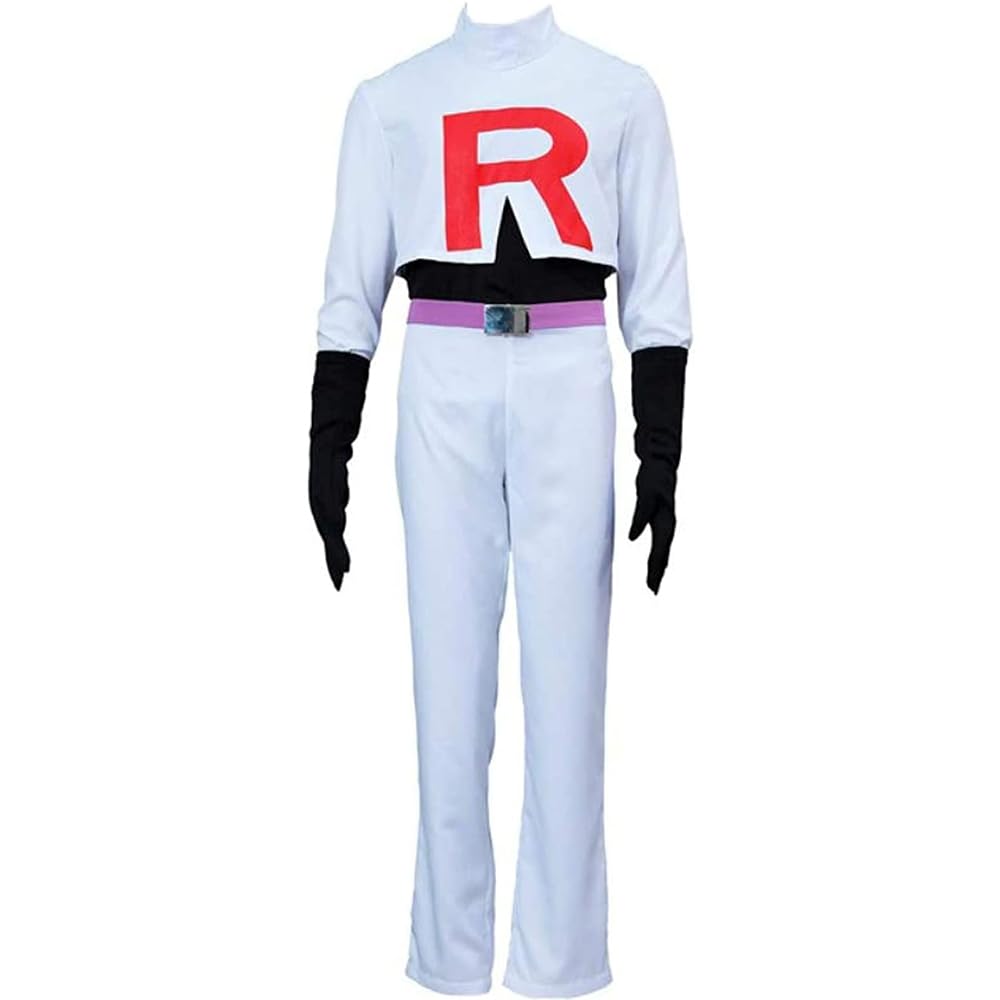 Huktcy Jessie and James Cosplay Costume Halloween Team Rocket Full Set ...