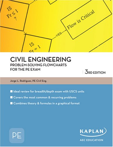 Civil Engineering Problem Solving Flowcharts for the PE Exam | Amazon ...