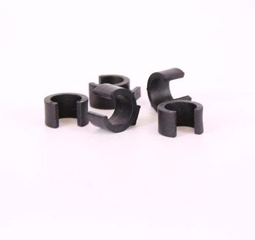 Avalon Plastics Black Hoop Clips 10mm Clips Hoops Netting Secure Attach ...