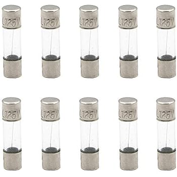 Set of 5, 6A / 250V Fuse (MDL) - Cartridge Fuses - Amazon.com