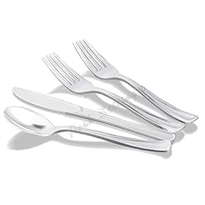 Amazon.com: Posh Setting Elegant Upscale, Polished Silver Like ...