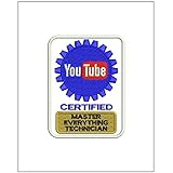 Amazon.com: Youtube CERTIFIED Master Automobile Technician patch (3"x4 ...