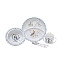 Amazon.com : Beatrix Potter Peter Rabbit 5 Piece Melamine Dinnerware ...