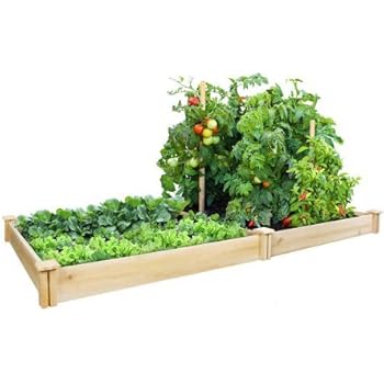 Amazon.com: Giantex Portable Flower Planter Box Raised Folding ...