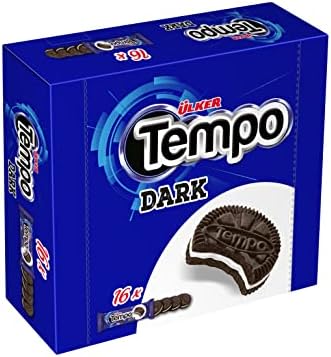 Ulker Tempo Vanilla Dark Biscuits, 16 x 36 g price in Saudi Arabia ...